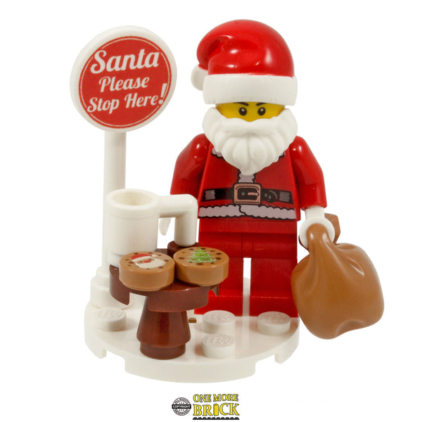Santa Minifigure – One More Brick LTD
