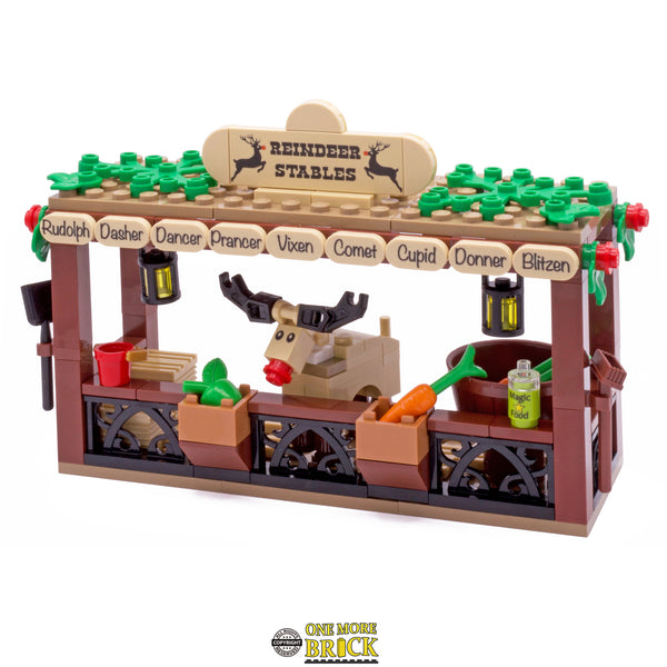 LEGO Reindeer Stables – One More Brick LTD