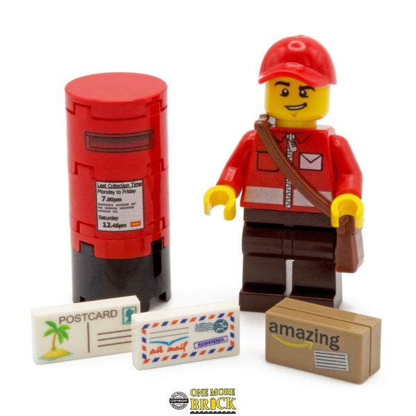 Postman with Post box – One More Brick LTD