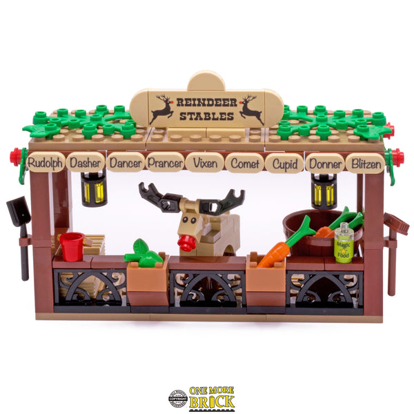 LEGO Reindeer Stables – One More Brick LTD