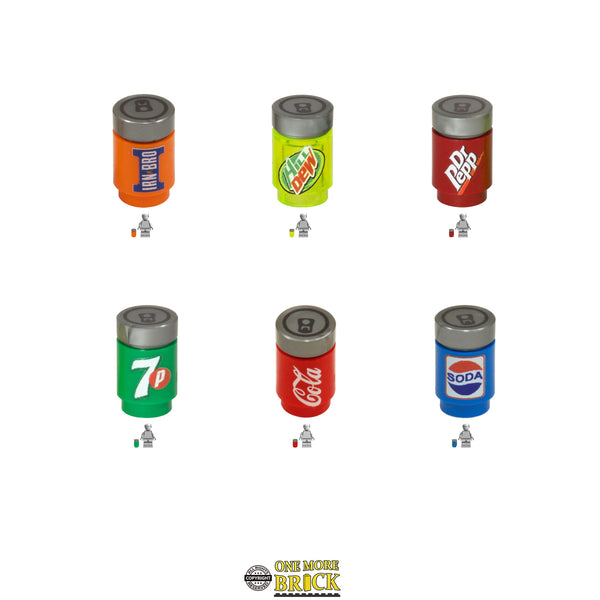 LEGO Drinks Cans – One More Brick LTD