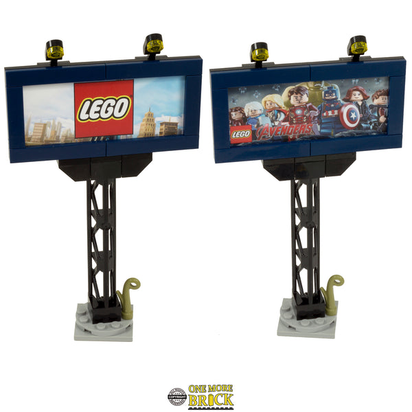 Advertising Billboard + 7 Printed Inserts – One More Brick LTD