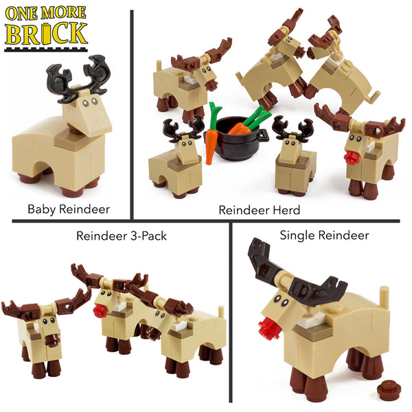 LEGO Reindeer / Rudolph – One More Brick LTD