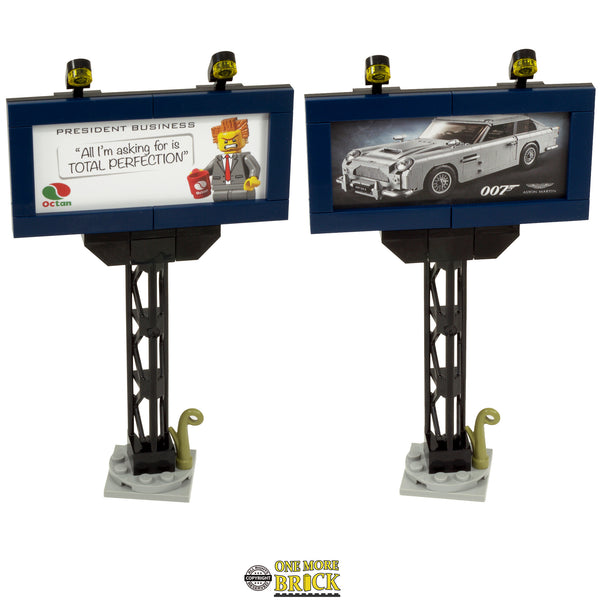 Advertising Billboard + 7 Printed Inserts – One More Brick LTD