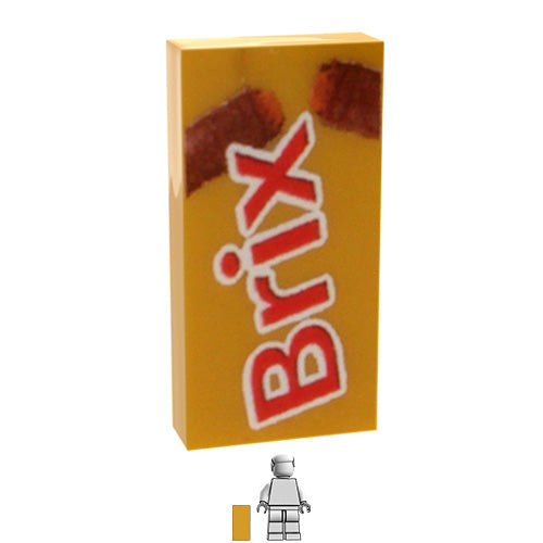 Printed Lego Tiles - Twix Chocolate – One More Brick LTD