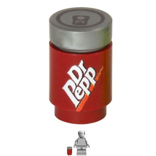 Dr Pepper - Printed Lego part – One More Brick LTD