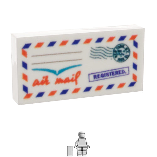 Printed Lego Tiles - Postcard – One More Brick LTD