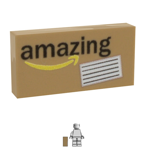 Printed Lego Tiles - Amazon Envelope – One More Brick LTD