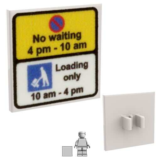 Printed Lego Tiles - No Waiting – One More Brick LTD