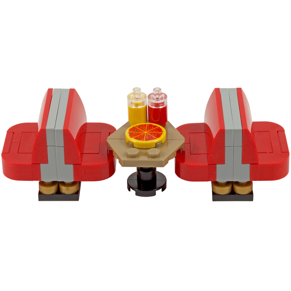 LEGO Diner / Fast-Food Restaurant & Seats – One More Brick LTD
