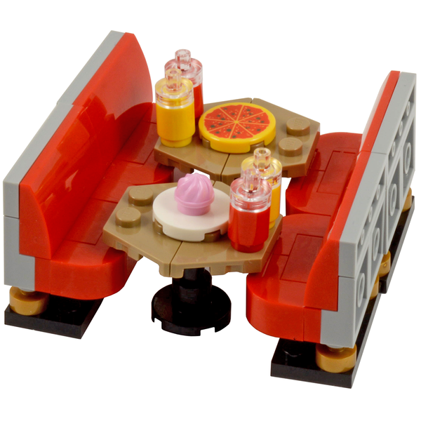 LEGO Diner / Fast-Food Restaurant & Seats – One More Brick LTD